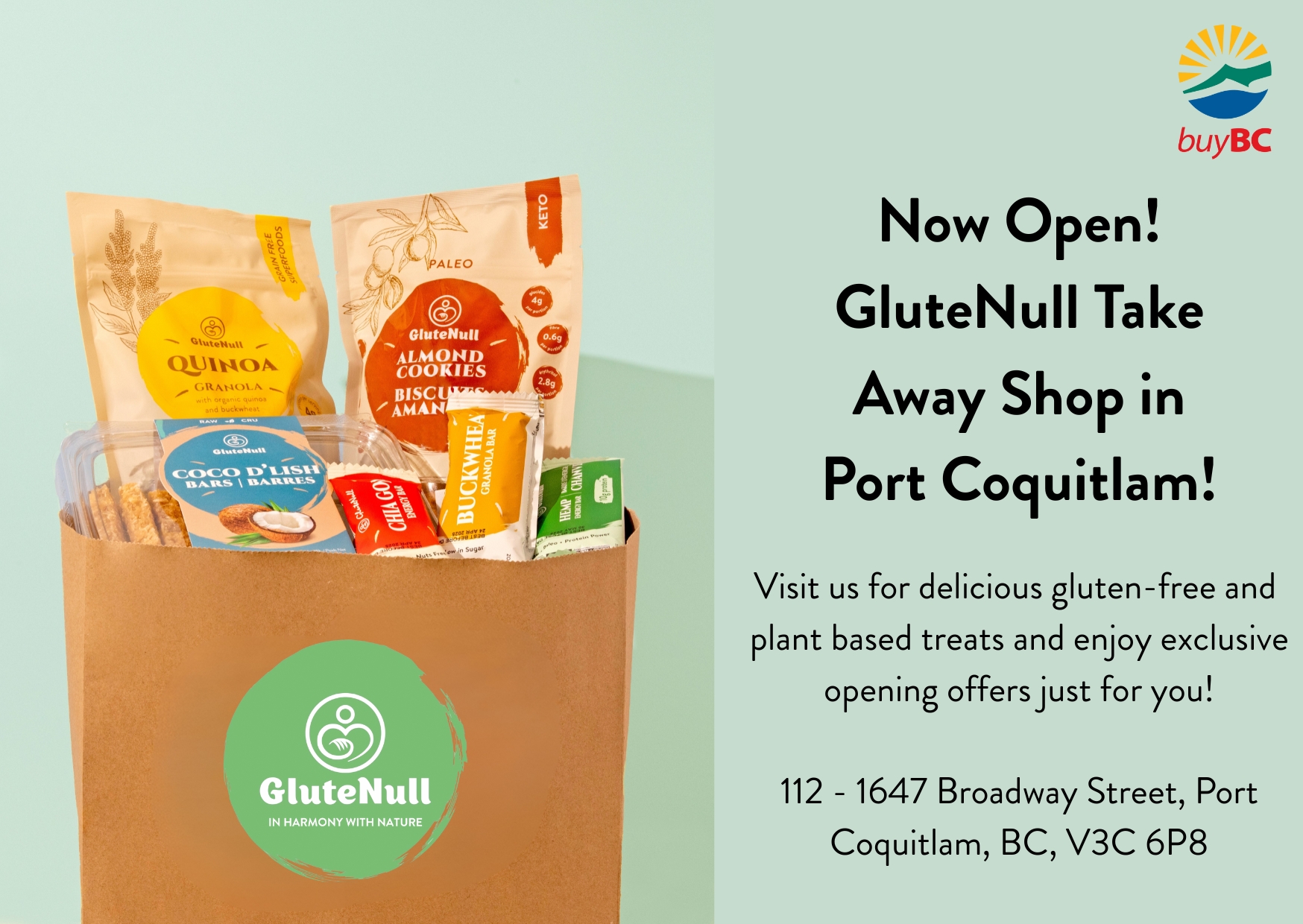 Home - GluteNull Bakery - Gluten Free, Plant Based, Non-GMO